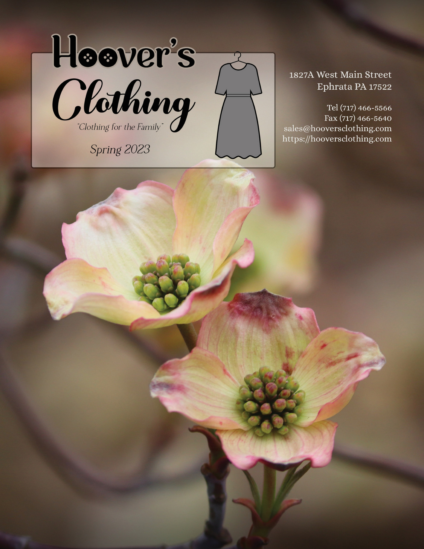 Little Mountain Printing - Hoover's Clothing Retail Catalog - Page 1 - Created with Publitas.com