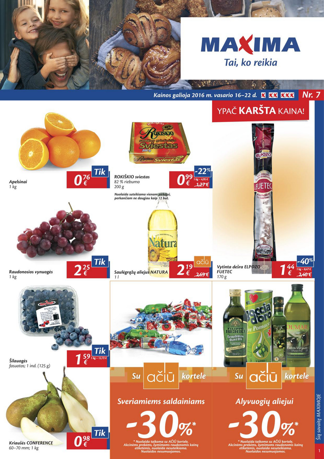 Reklaminiai-leidiniai - MAXIMA nr.7 - Puslapis 1 - Created with ...