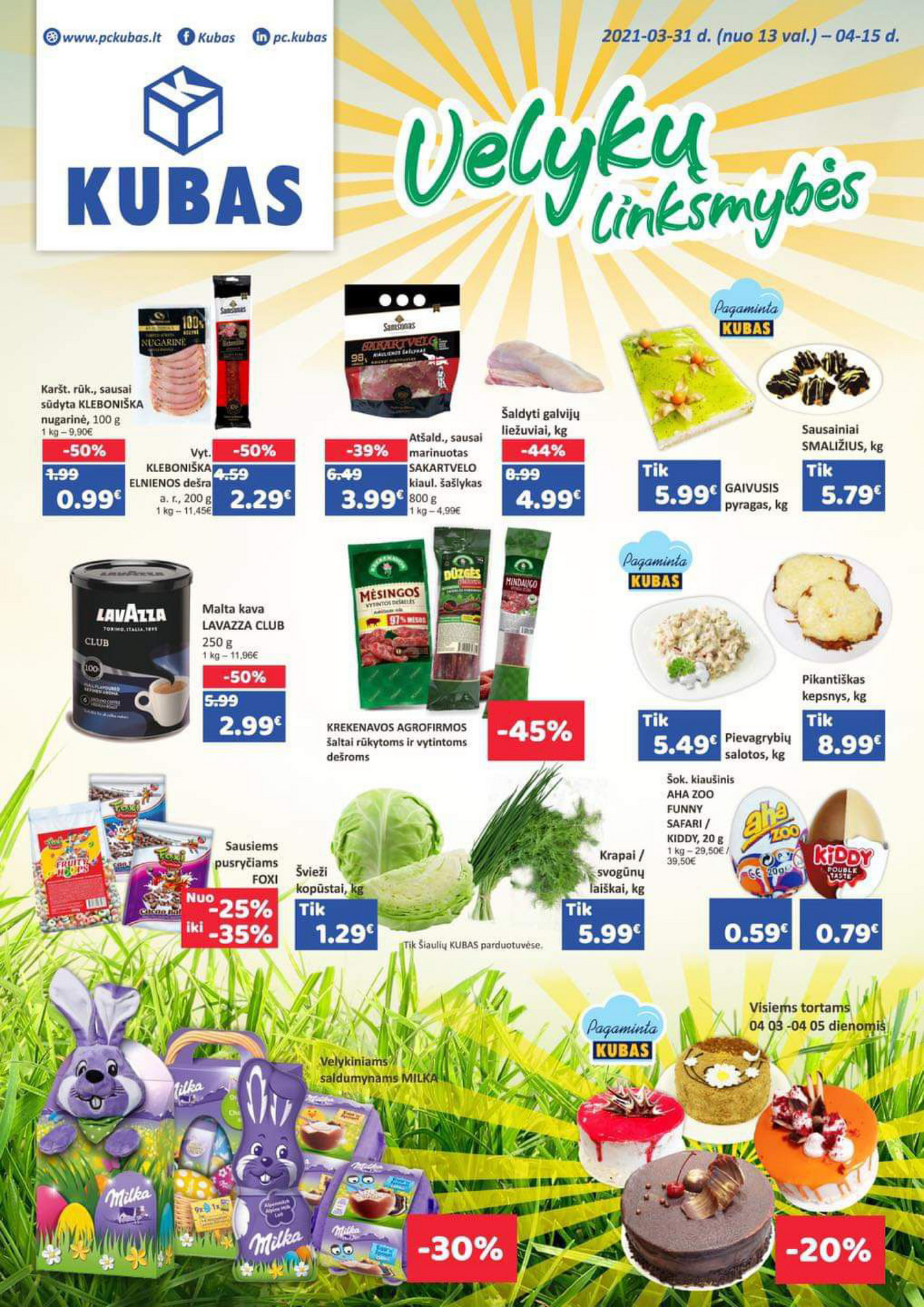 Reklaminiai-leidiniai - KUBAS_leidinys_03.31-04.15 - Puslapis 1 ...