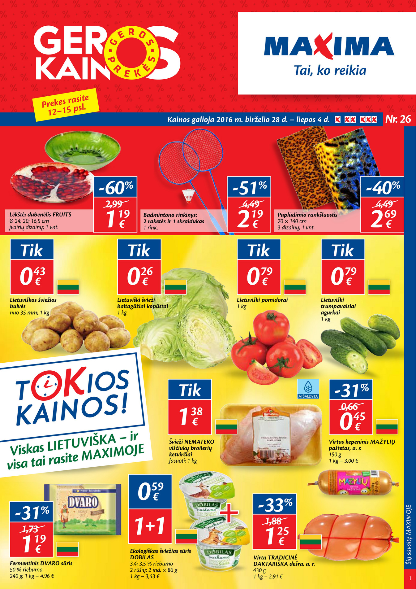 Reklaminiai-leidiniai - MAXIMA - Puslapis 1 - Created with Publitas.com