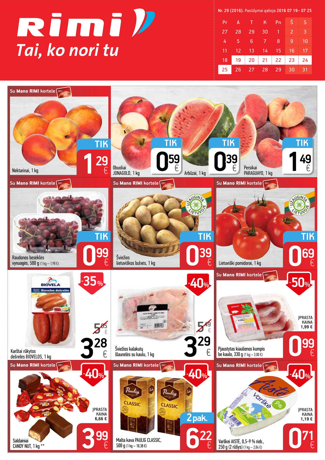 Reklaminiai-leidiniai - RIMI SUPERMARKET - Puslapis 1 - Created with ...