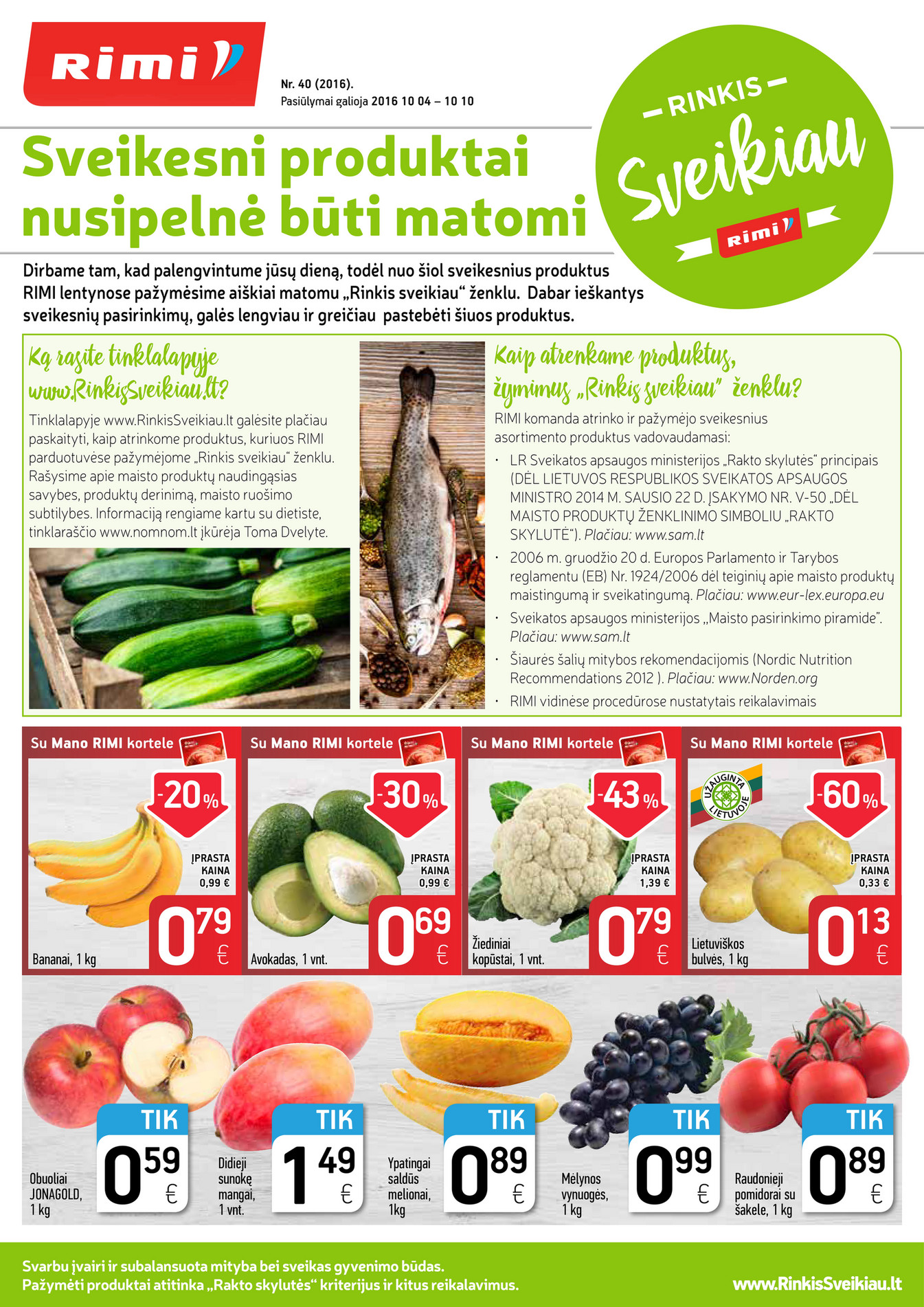 Reklaminiai-leidiniai - RIMI SUPERMARKET - Puslapis 1 - Created with ...