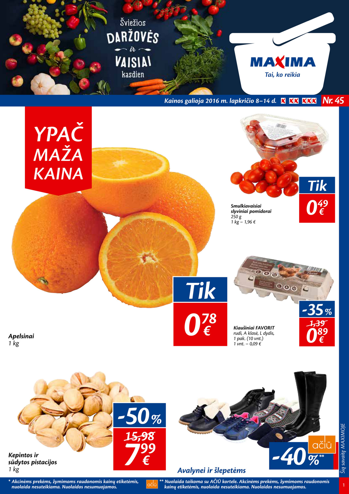 Reklaminiai-leidiniai - MAXIMA-45 - Puslapis 1 - Created with Publitas.com