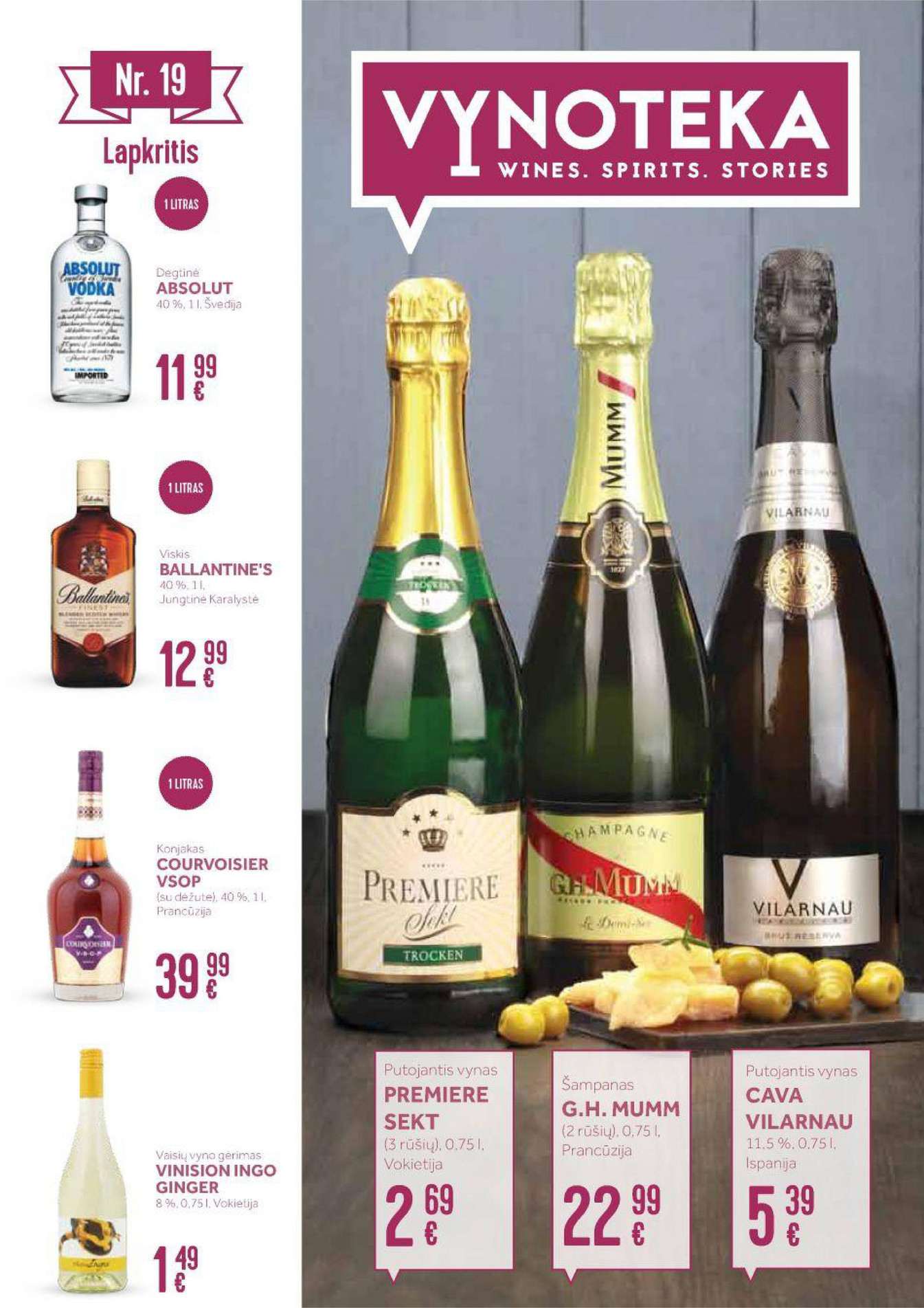 Reklaminiai-leidiniai - VYNOTEKA - Puslapis 1 - Created with Publitas.com
