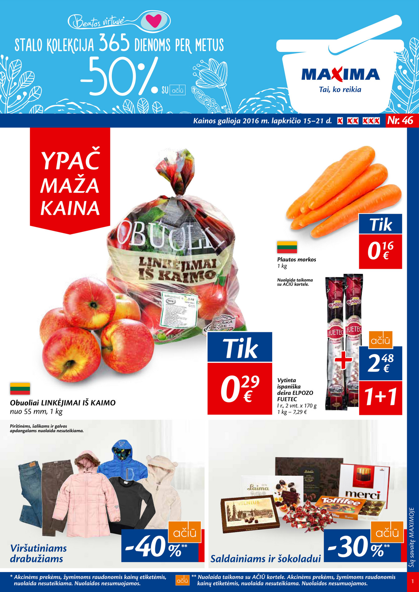 Reklaminiai-leidiniai - MAXIMA-46 - Puslapis 1 - Created with Publitas.com