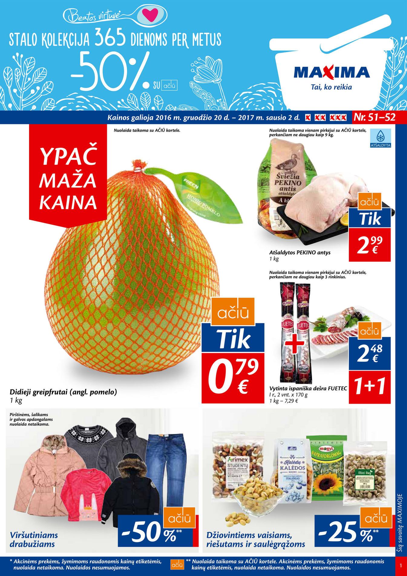Reklaminiai-leidiniai - MAXIMA 51-52 - Puslapis 2-3 - Created with ...