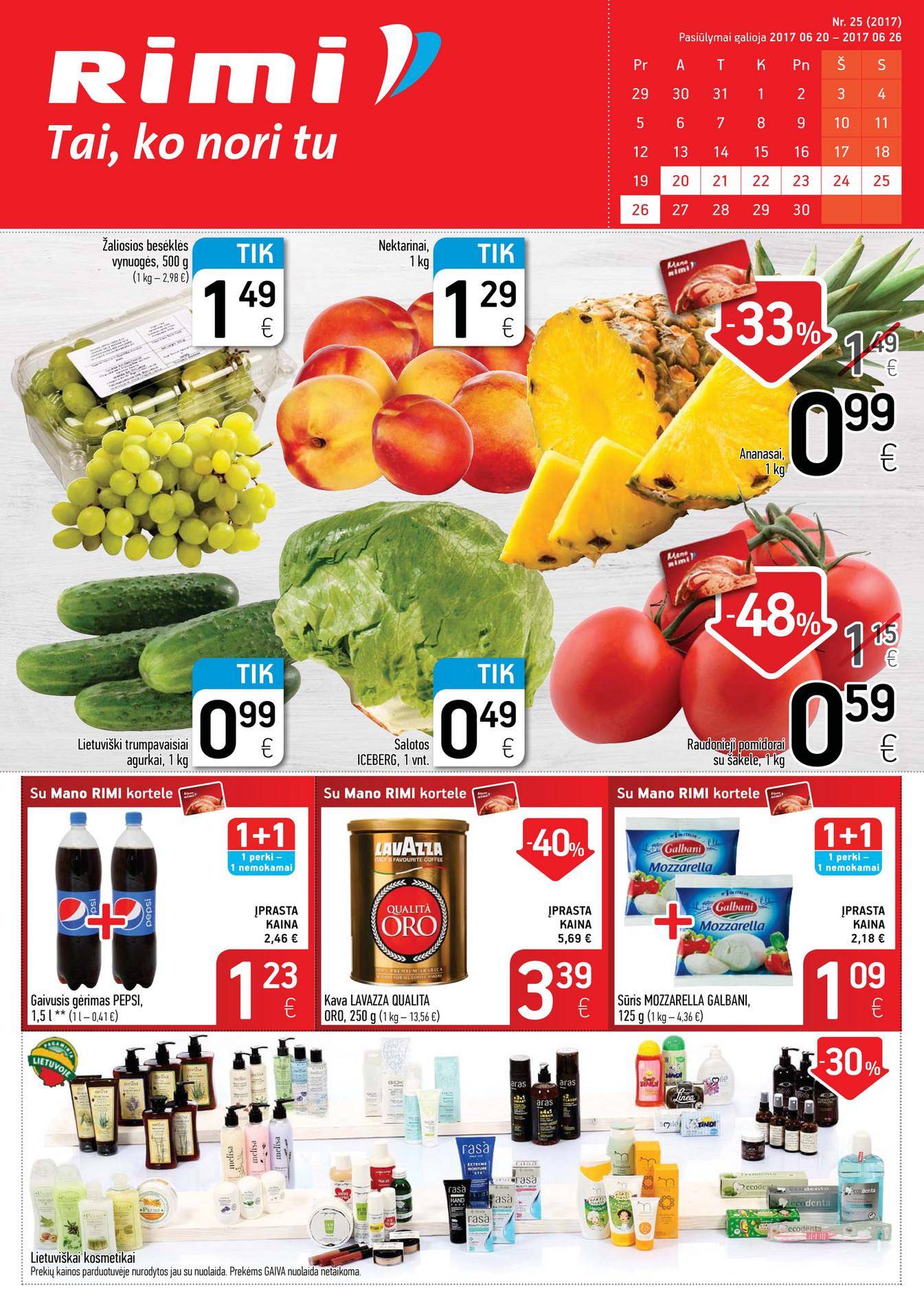 Reklaminiai-leidiniai - RIMI, birželio 20-26 - Puslapis 1 - Created ...