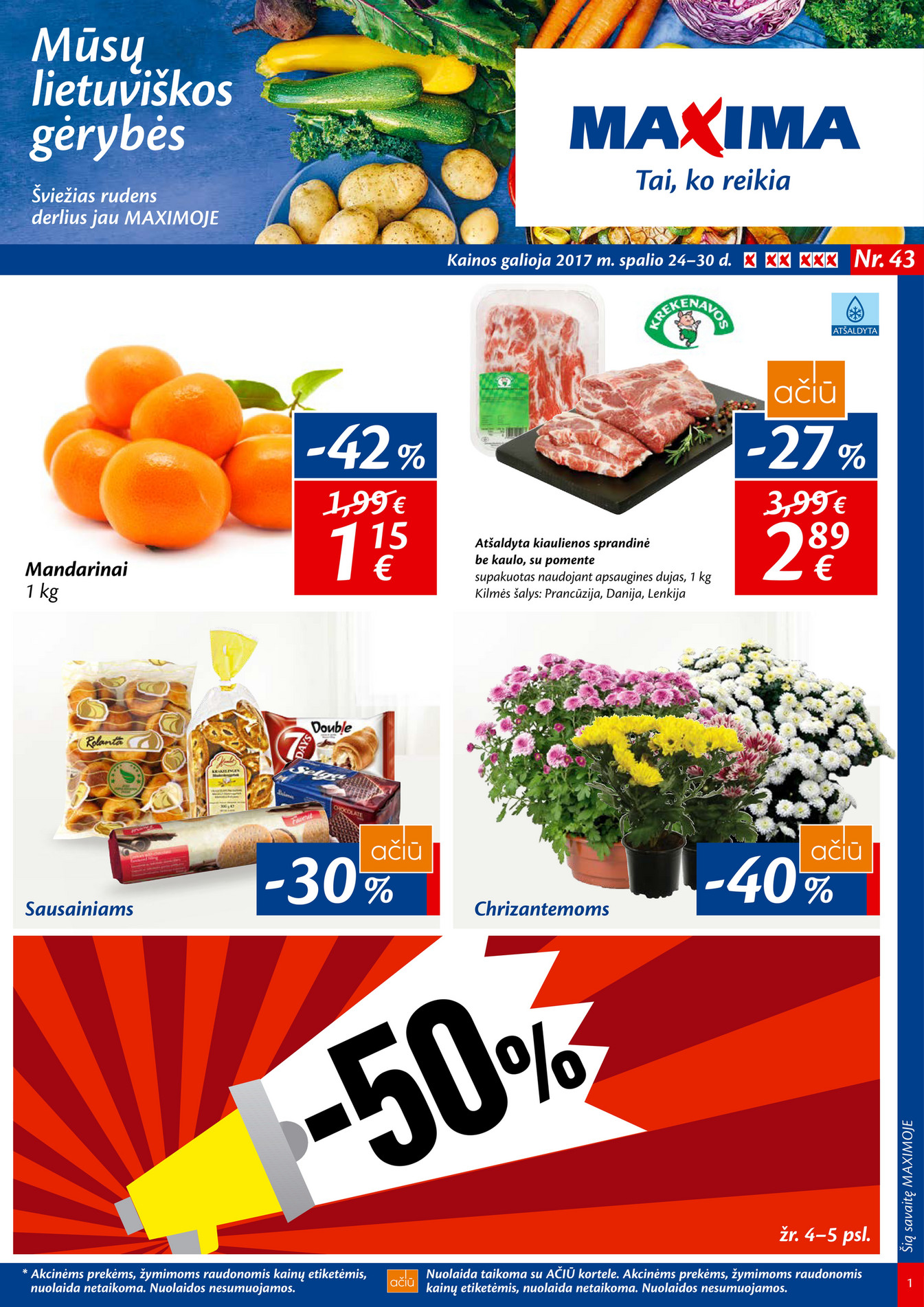 Reklaminiai-leidiniai - Maxima-43 - Puslapis 1 - Created with Publitas.com