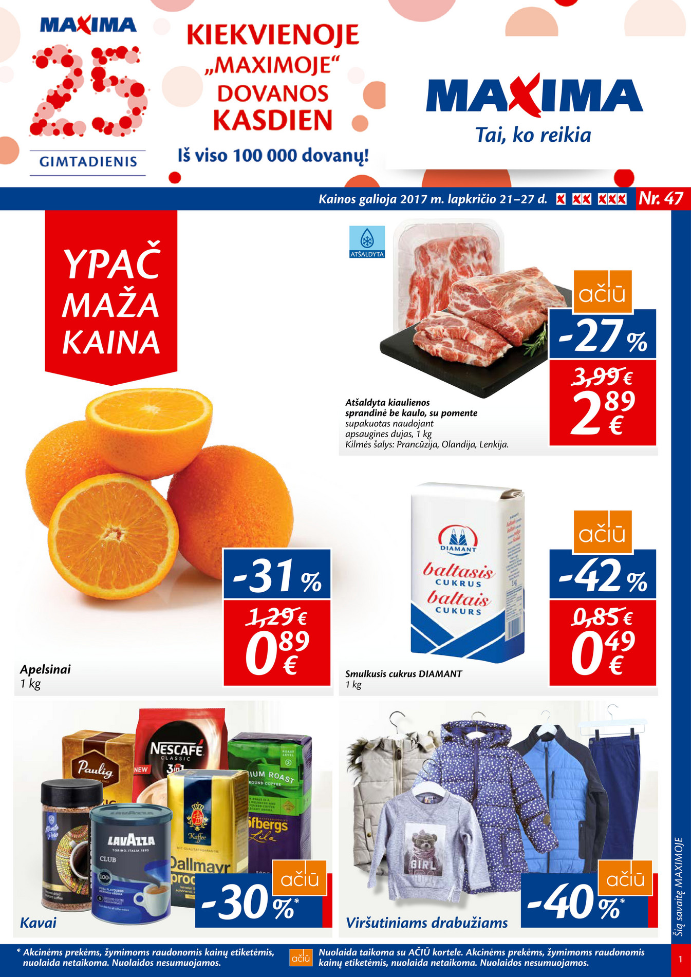 Reklaminiai-leidiniai - Maxima-47 - Puslapis 1 - Created with Publitas.com