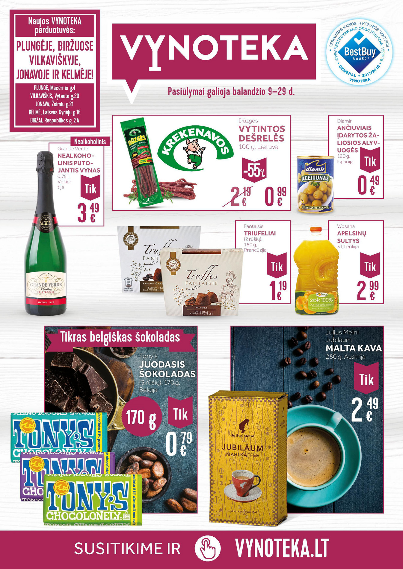 Reklaminiai-leidiniai - VYNOTEKA - Puslapis 1 - Created with Publitas.com