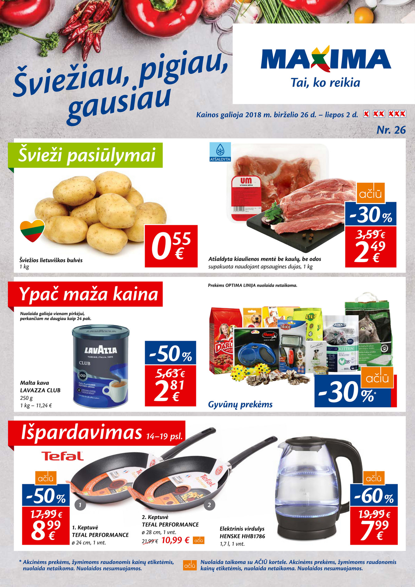 Reklaminiai-leidiniai - MAXIMA-26_2018 - Puslapis 1 - Created with ...