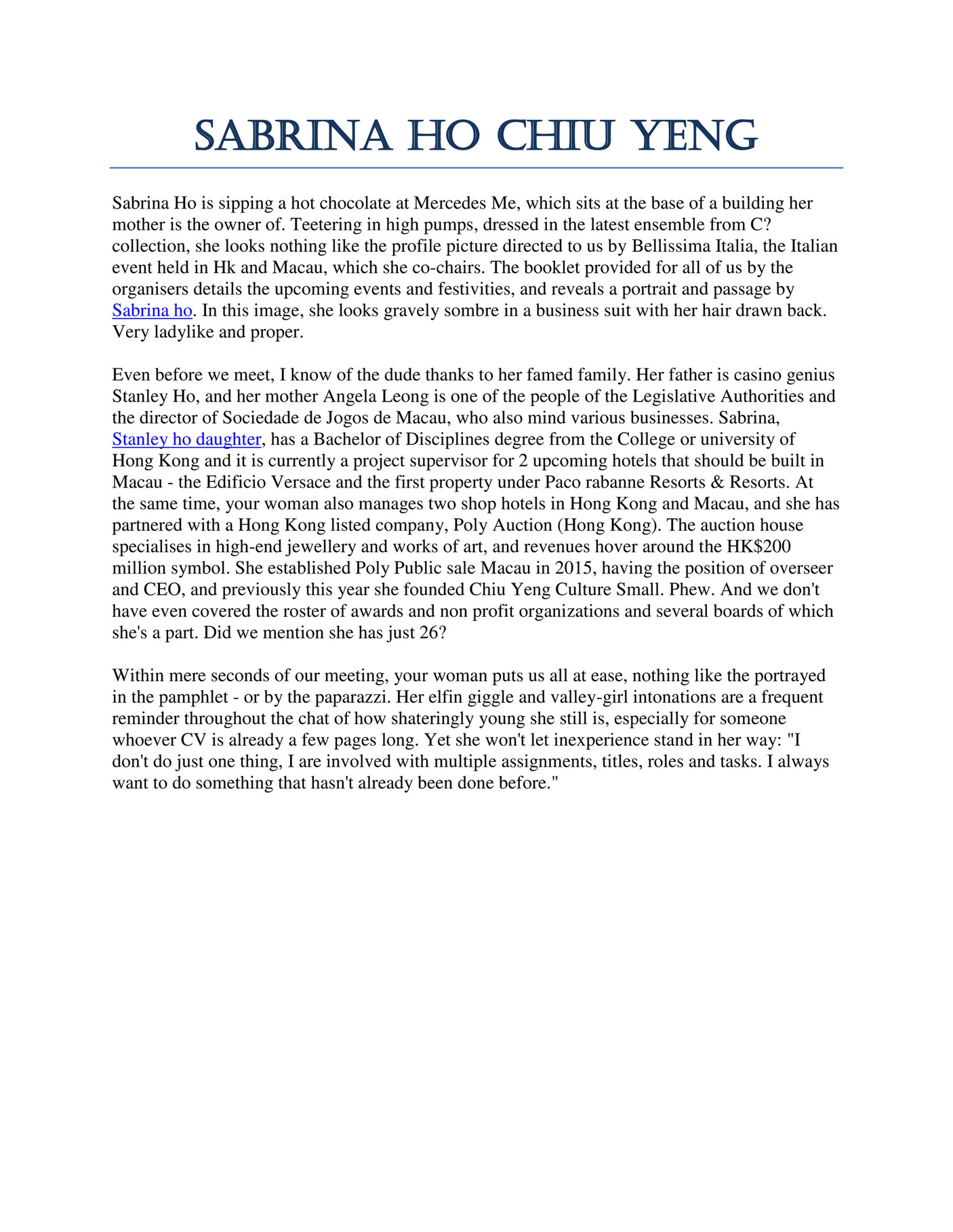 My publications - Sabrina Ho Chiu Yeng. - Page 1 - Created with ...