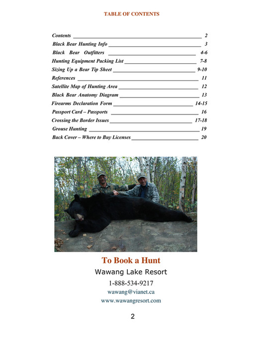Wawang Lake Resort - Hunt Booklet - Page 2-3 - Created with Publitas.com