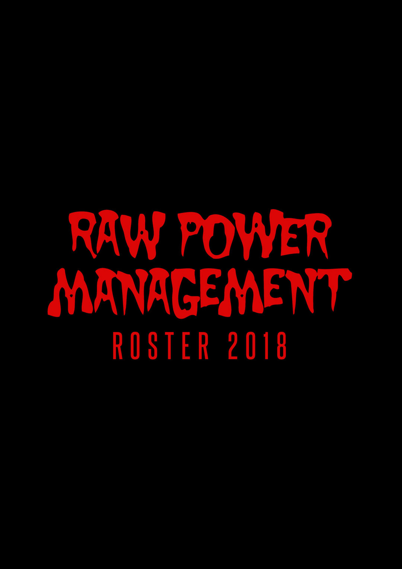 Raw Power Management - NAMM - Raw Power Management Roster 2018 - Page 1 ...