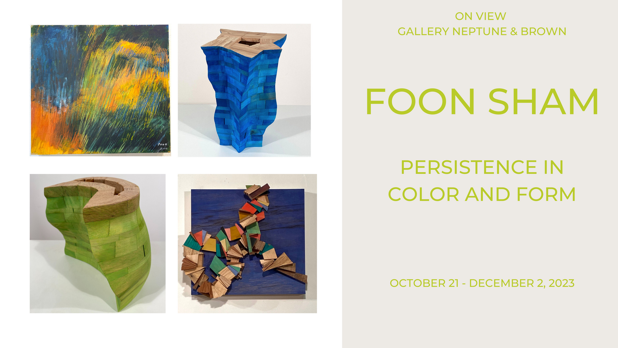 gallery neptune & brown - E-Catalogue Foon Sham PERSISTENCE IN COLOR ...
