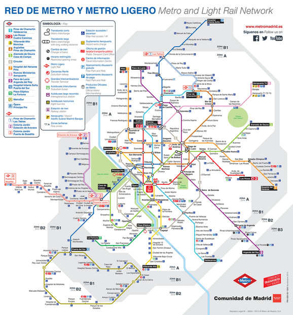 2du - Madrid Subway Map - Page 1 - Created with Publitas.com