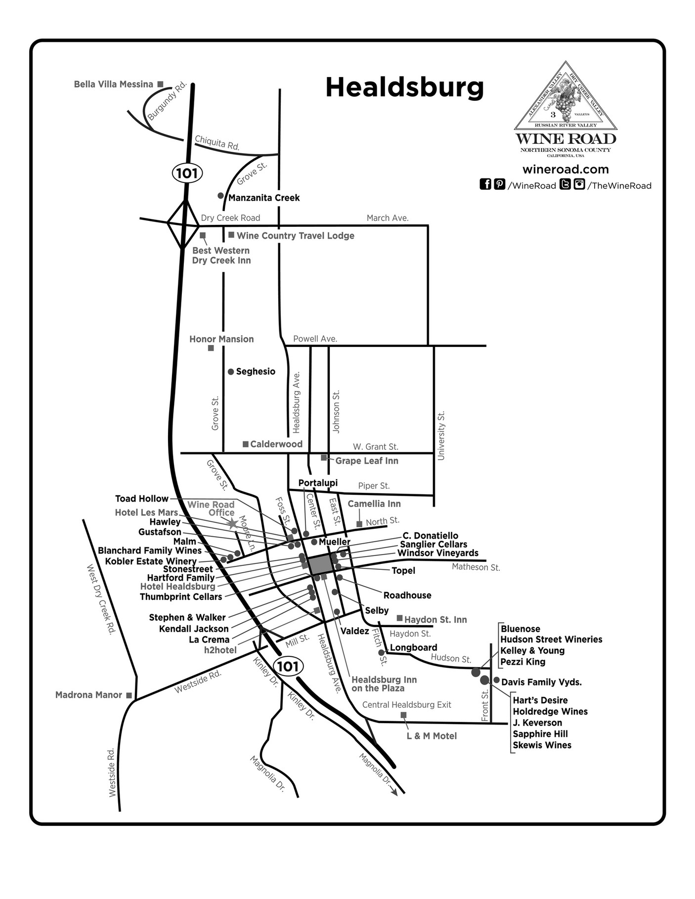 2du - Sonoma County Wine Cellar Maps - Page 1 - Created with Publitas.com