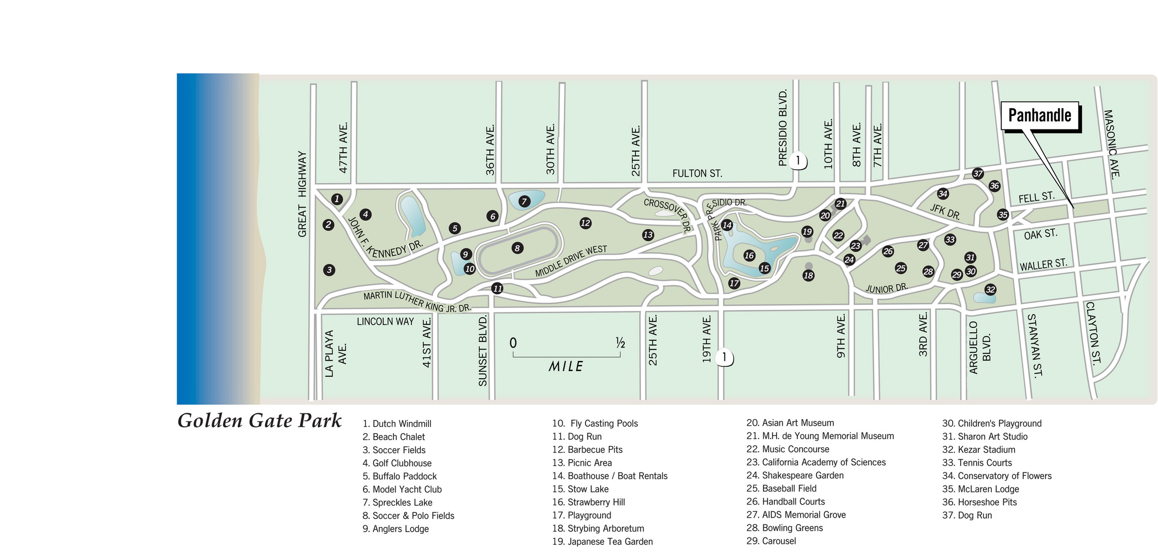 2du - SF Golden Gate Park Map - Page 1 - Created with Publitas.com