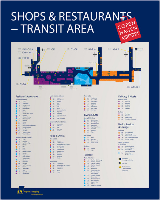2du - Copenhagen Airport Map - Page 1 - Created with Publitas.com