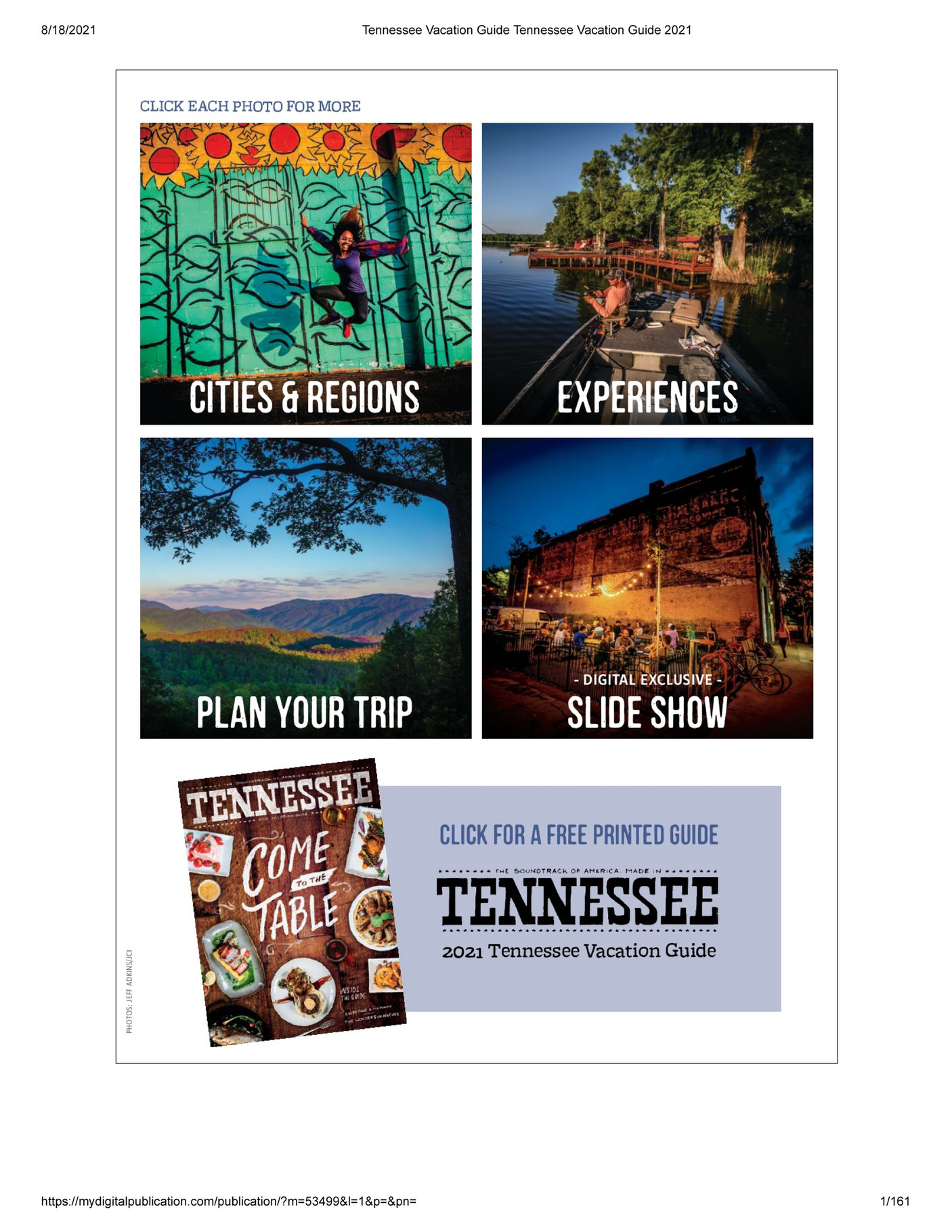 2du - Tennessee Vacation Guide - Page 1 - Created with Publitas.com