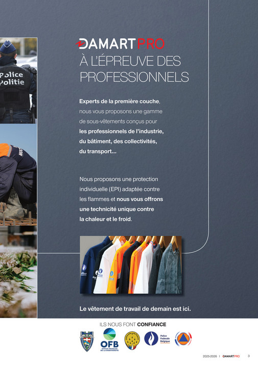 Damart - Damart Pro-Catalogue 2025-2026 - Page 2-3 - Créé avec Publitas.com