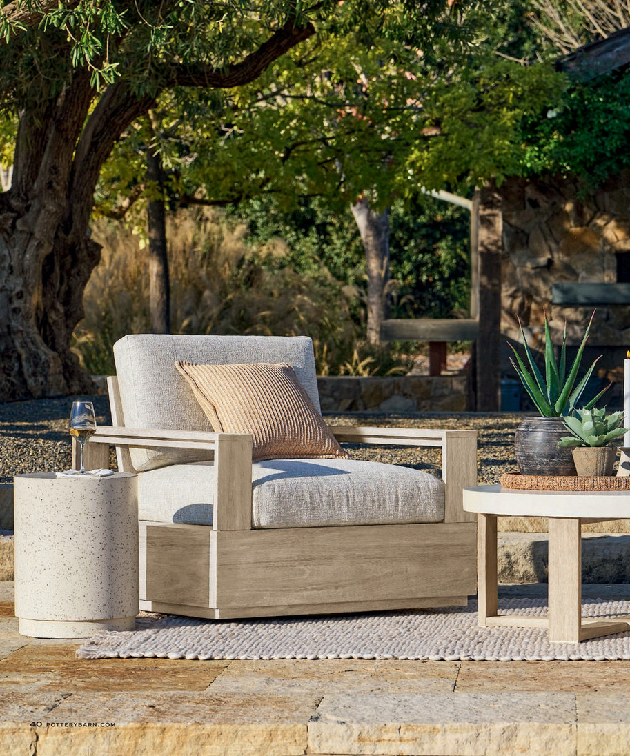 Modern Outdoor Furniture Pottery Barn