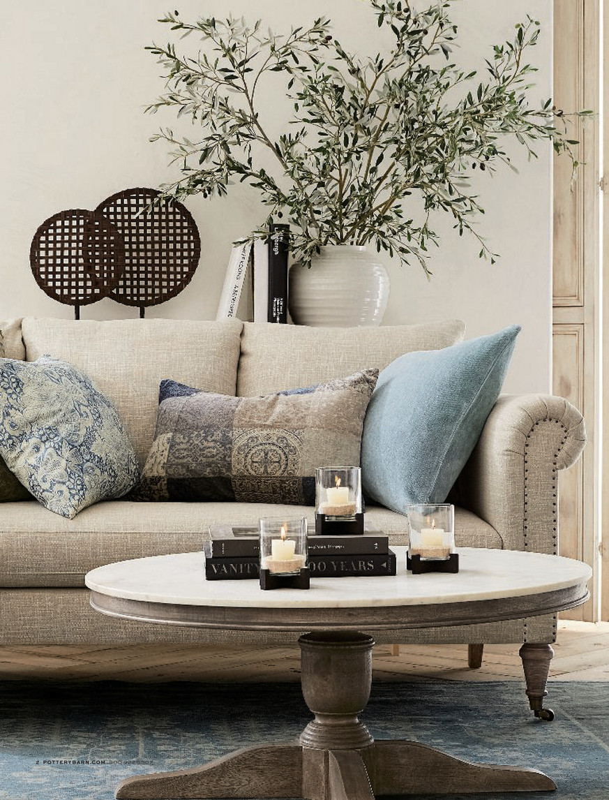 Pottery barn alexandra coffee table store