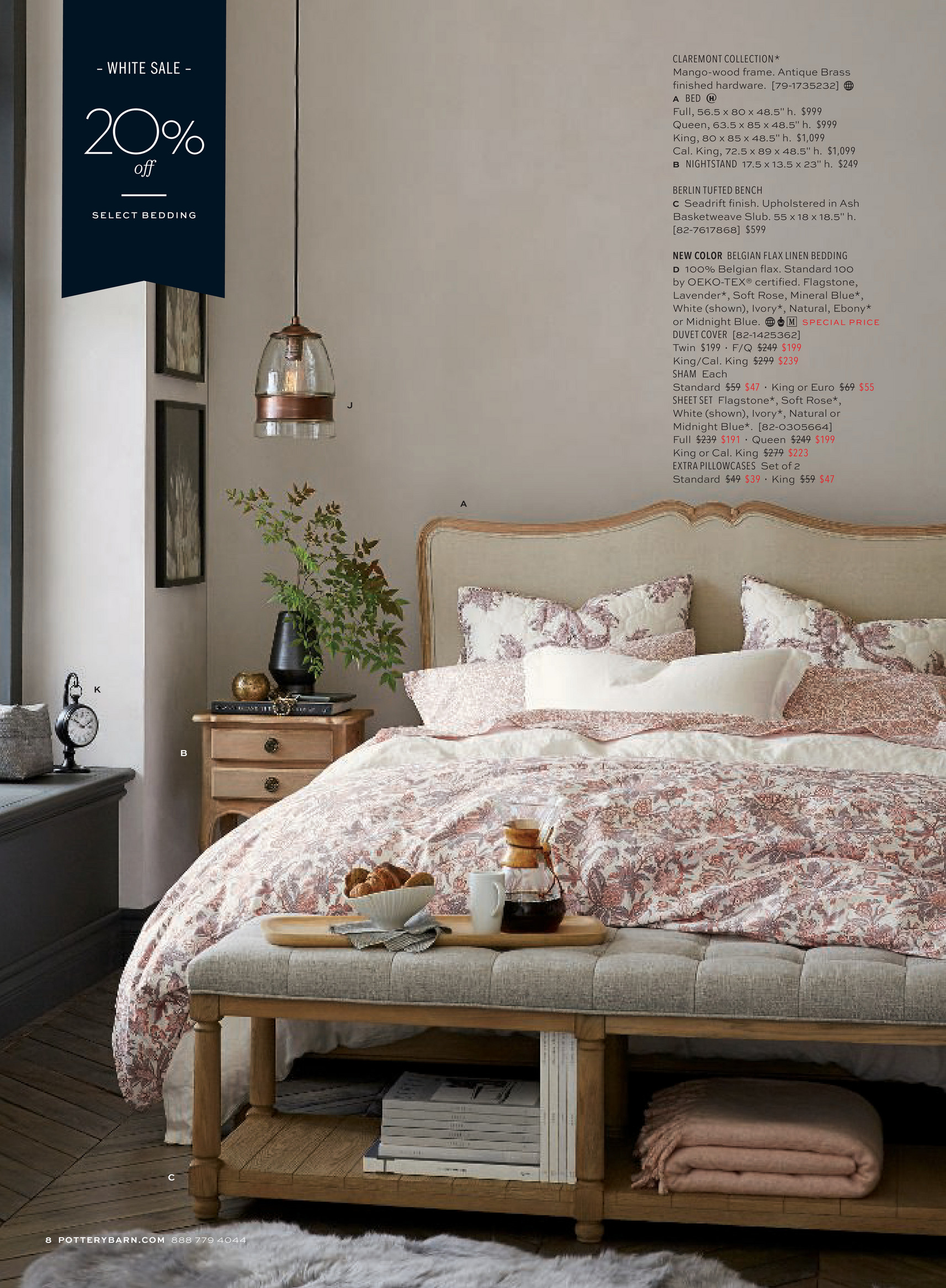 Pottery Barn Bed Bath D1 Spring 19 Coleman Metal Bed Full Deep Bronze