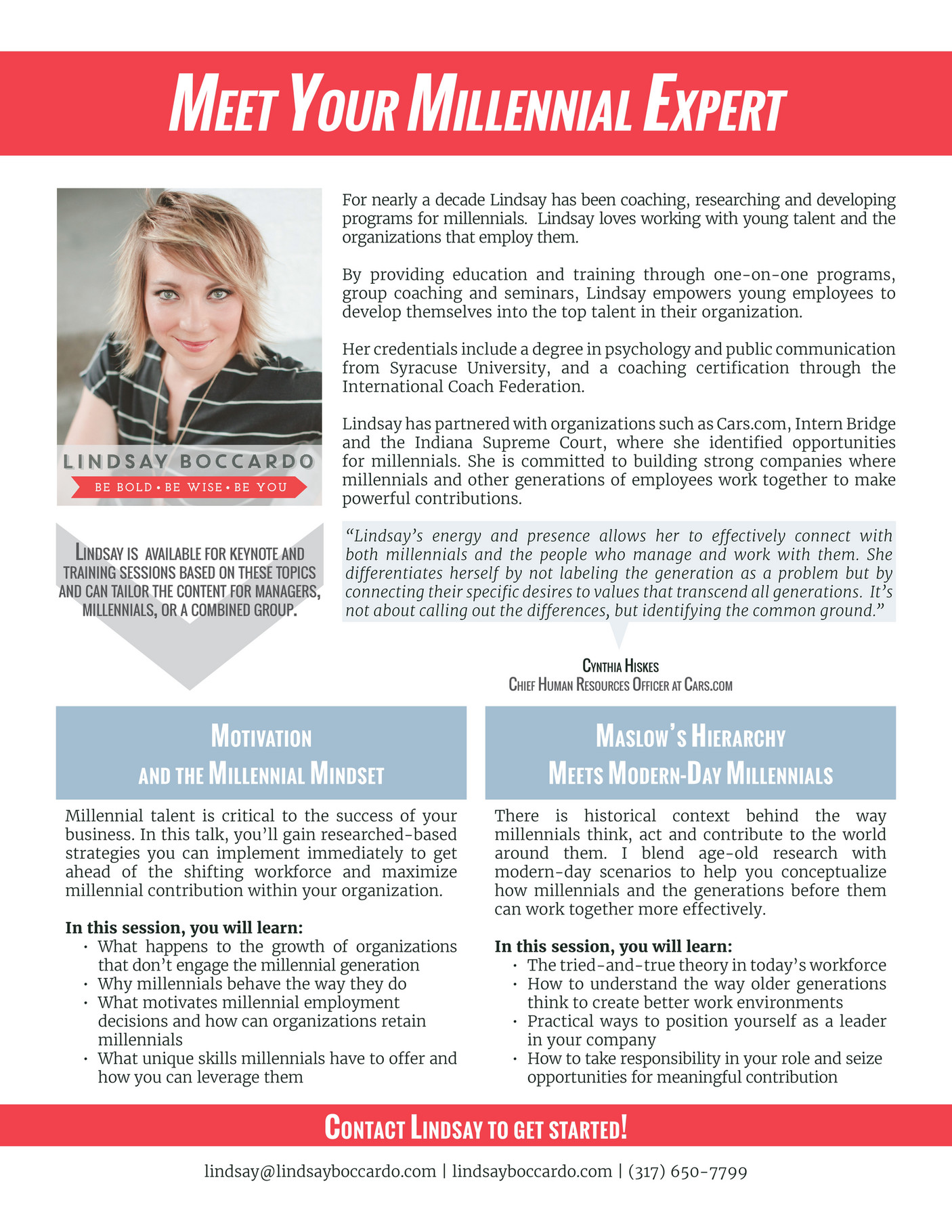 Erin Sheets UI/UX - Lindsay Boccardo Coaching - Page 1 - Created with ...