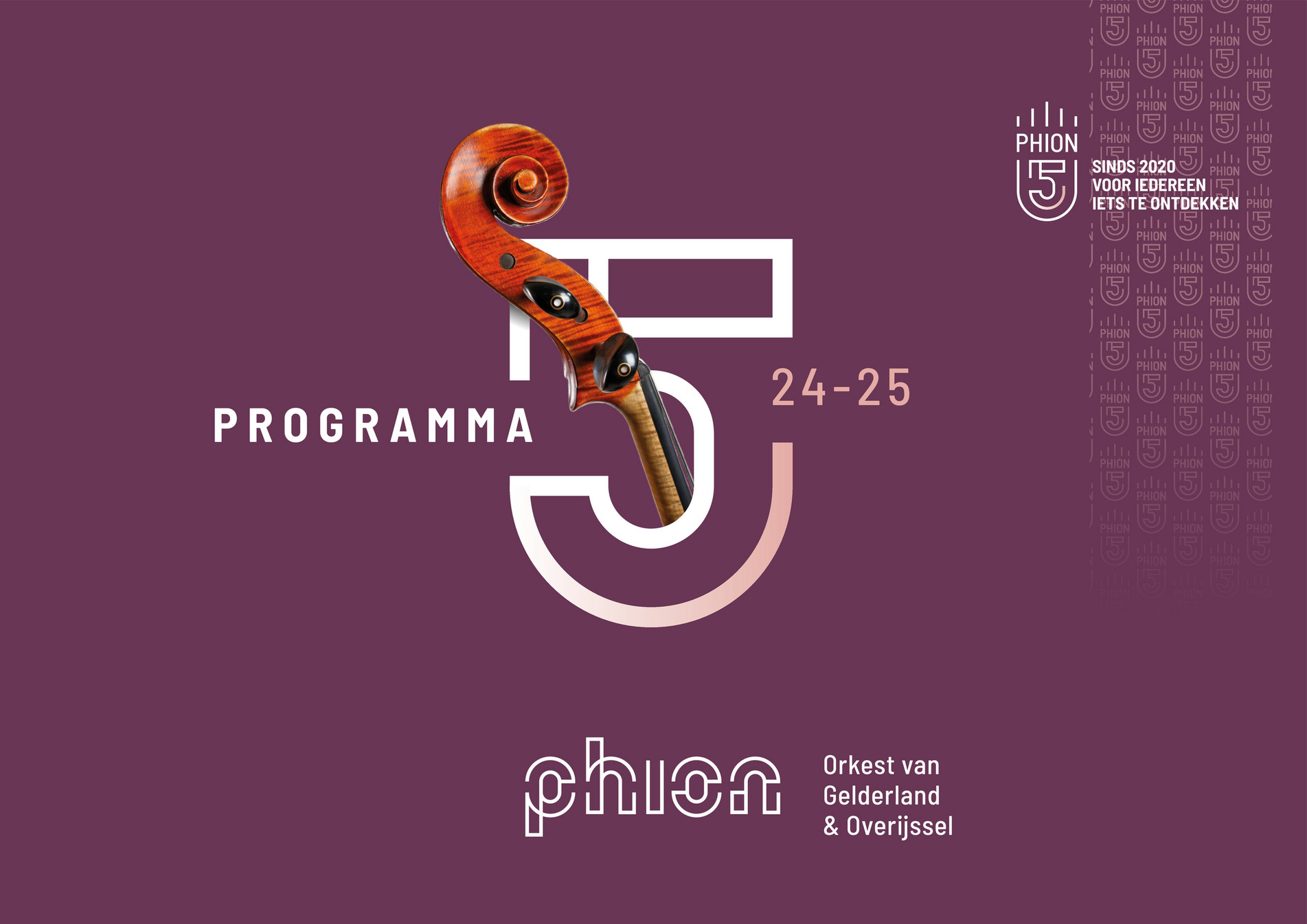 Phion - Brochure programma 24-25 - Pagina 1 - Created with Publitas.com