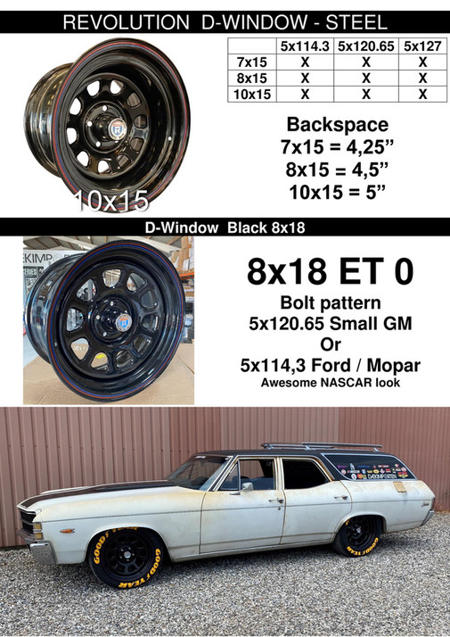 2022 DAEKIMPORTEN CATALOG - WHEELS AND TIRES FOR AMERICAN CARS - Page 6-7 - Created with ...