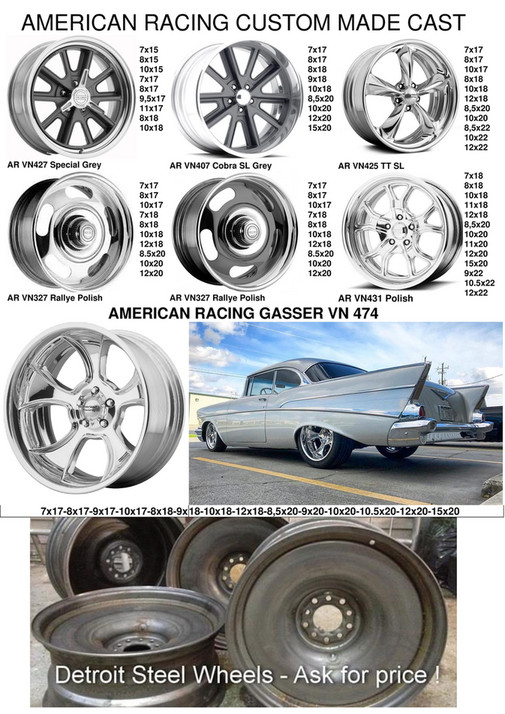 My publications - 2023 Daekimporten Catalog - Wheels and tires for American cars - V2 - Page 14 ...
