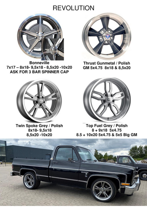 My publications - 2023 Daekimporten Catalog - Wheels and tires for American cars - V2 - Page 6-7 ...