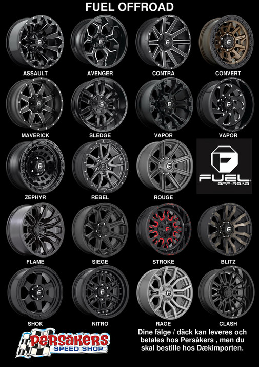 My publications - 2023 Daekimporten Catalog - Wheels and tires for American cars - V2 - Page 24 ...