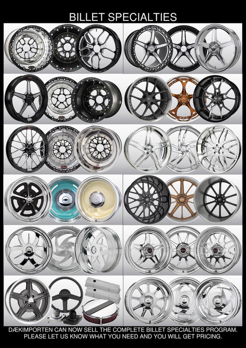 My publications - 2023 Daekimporten Catalog - Wheels and tires for American cars - V2 - Page 18 ...