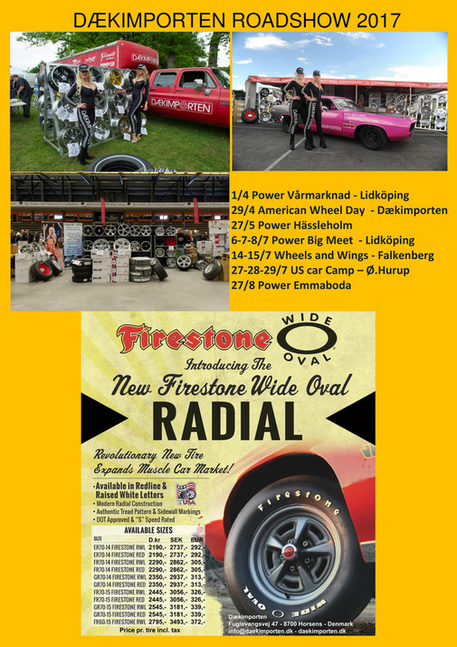 My publications - 2017 Daekimporten Catalog - Wheels and tires American cars - Page 30-31 ...