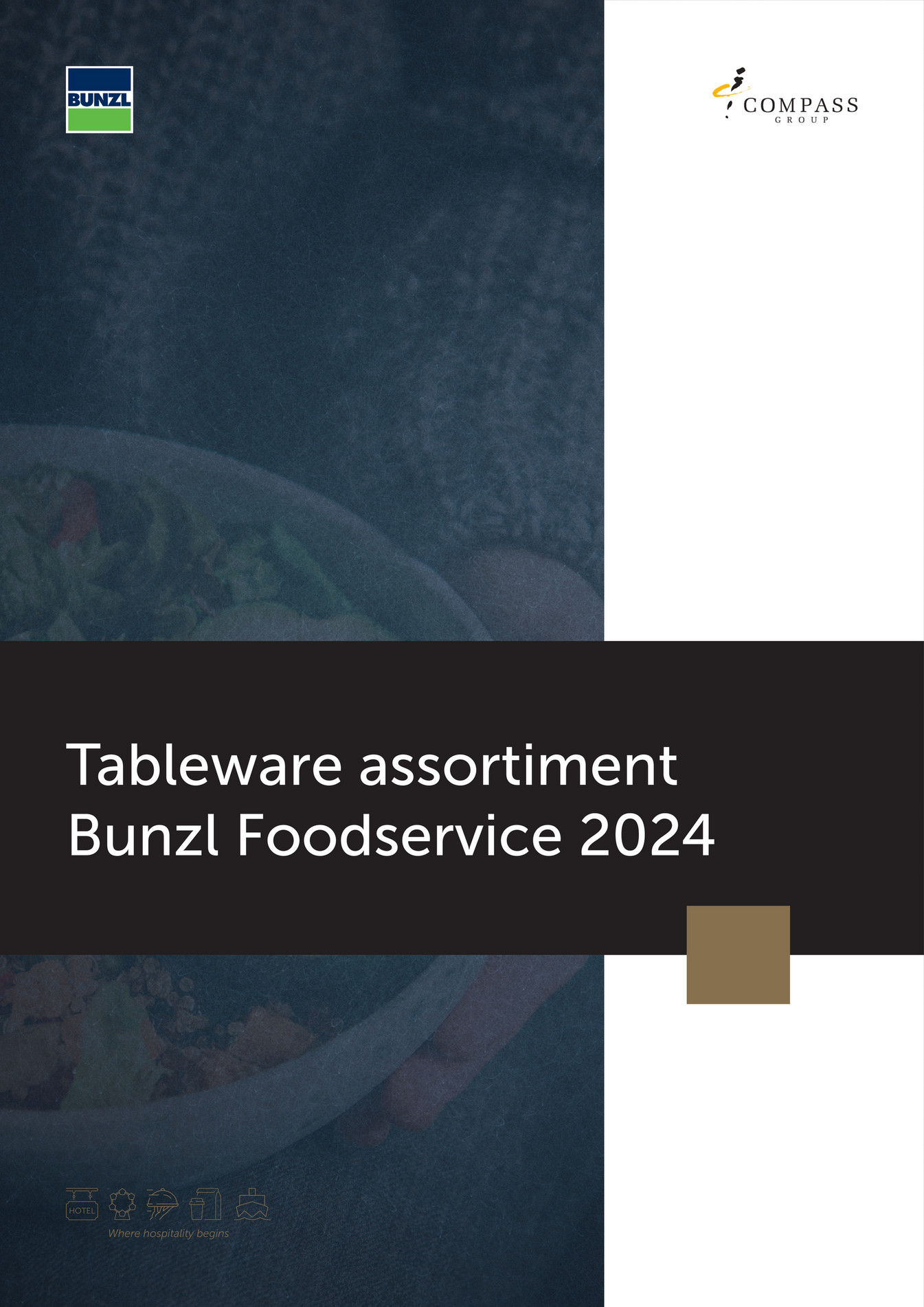 Bunzl - Tableware assortiment Bunzl Foodservice 2024 - Pagina 1