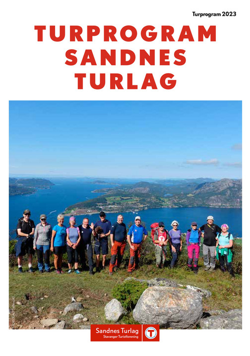 Stavanger Turistforening - Turprogram Sandnes turlag 2023 - Side 1 - Created with Publitas.com