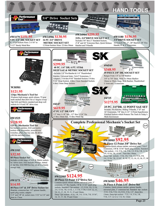 Northeast Tool - WN22 Single Page - Page 23 - Created with Publitas.com