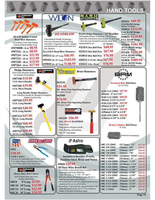 Northeast Tool - WN22 Single Page - Page 19 - Created with Publitas.com