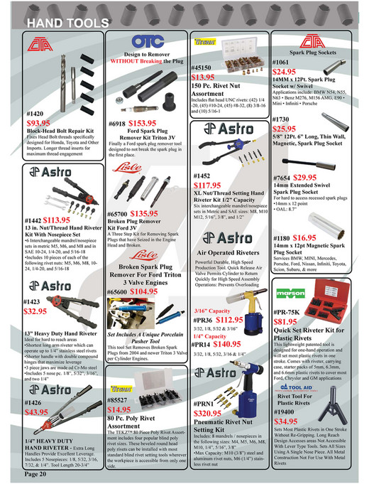 Northeast Tool - WN22 Single Page - Page 20 - Created with Publitas.com