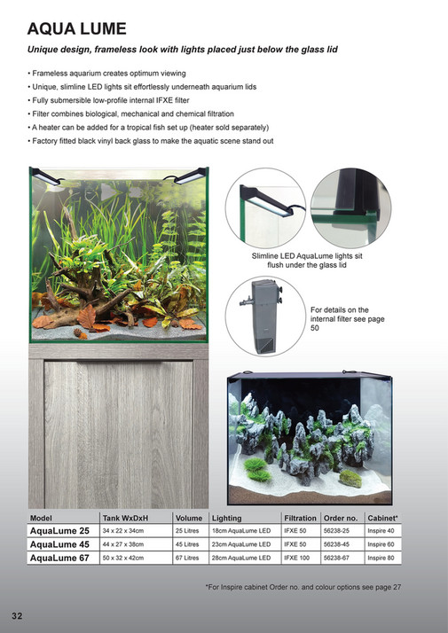 Aqua Pacific UK Ltd - Aqua One Consumer Catalogue 2024 - Page 32-33 ...