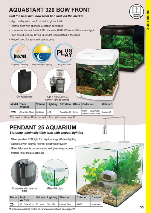 Aqua Pacific UK Ltd - Aqua One Consumer Catalogue 2024 - Page 32-33 - Created with Publitas.com