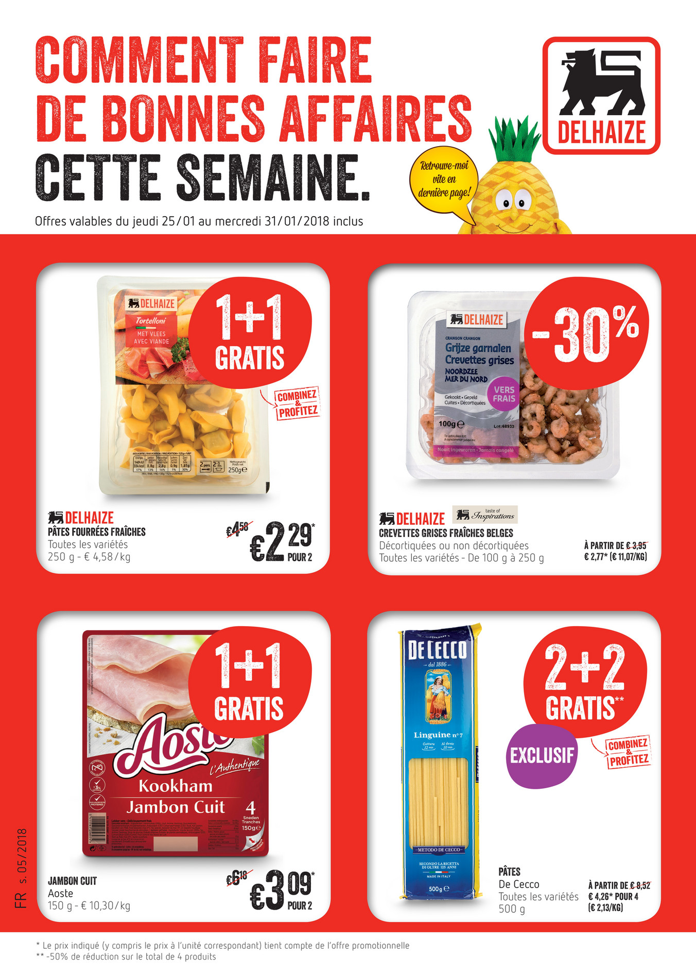 Delhaize Belgium FR - 2018-W5-FR - Page 1
