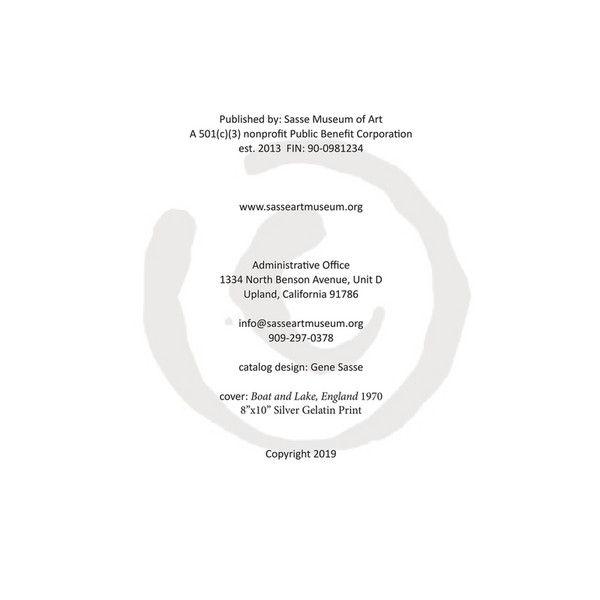 Sasse Museum of Art - Donald Ross Photography from the Collection ...