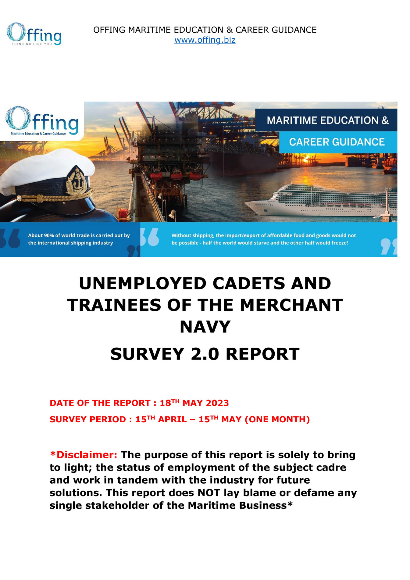 My publications - Survey of Unemployed Cadets & Trainees 2.0 - 2023 - Page 1 - Created with ...