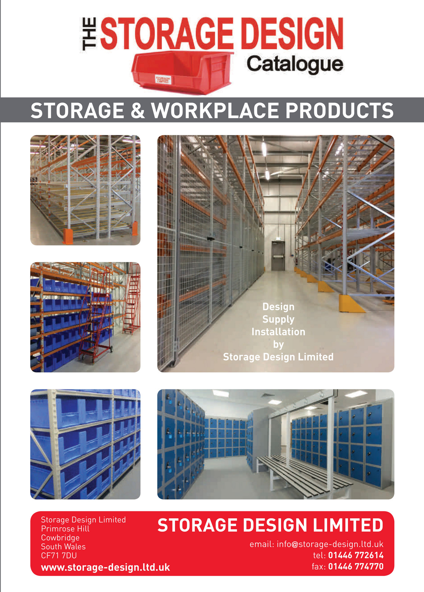 Storage Design Limited - SDL Storage Design Catalogue 2017 - Page 2-3 ...