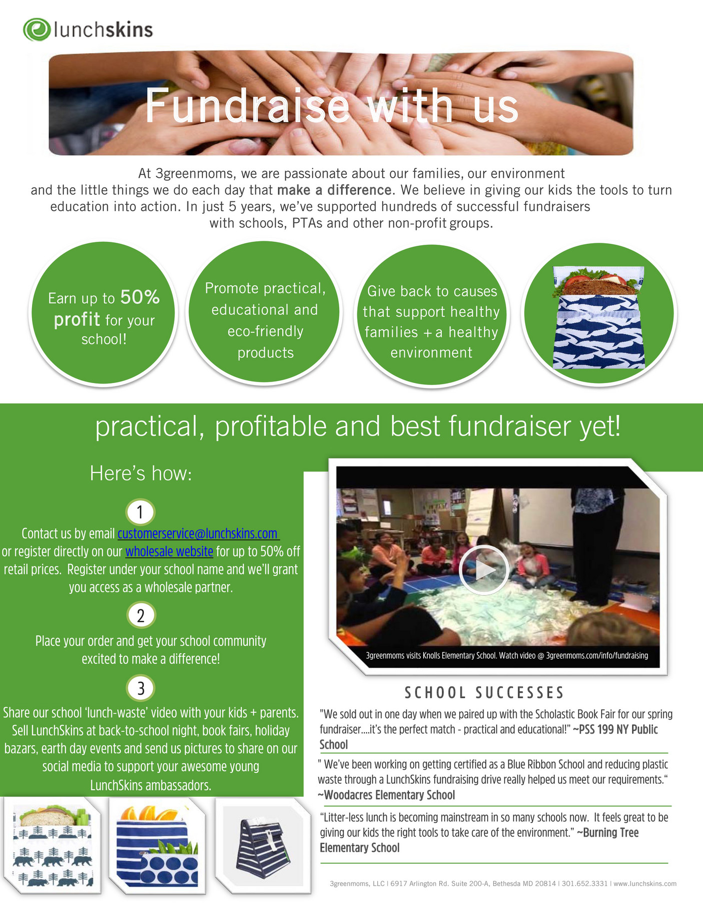 3greenmoms - 3greenmoms fundraiser handout - Page 1 - Created with ...