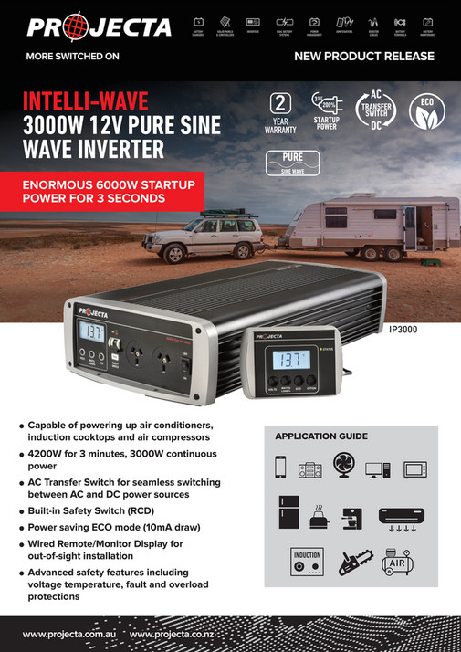 Brown & Watson International - Projecta IP3000 NPR - Page 1