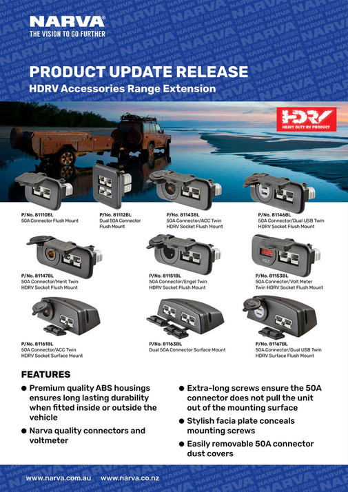 Brown & Watson International - Narva HDRV Range Update NPR - Page 1